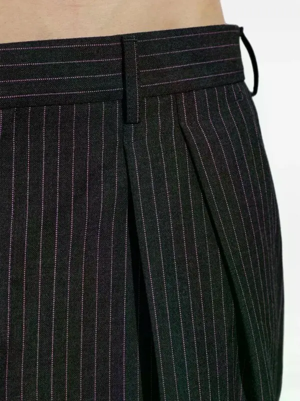 Paul Smith Pinstripe Pleated Trousers