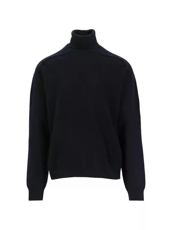MAISON MARGIELA Raw-edge Mock-neck Sweater