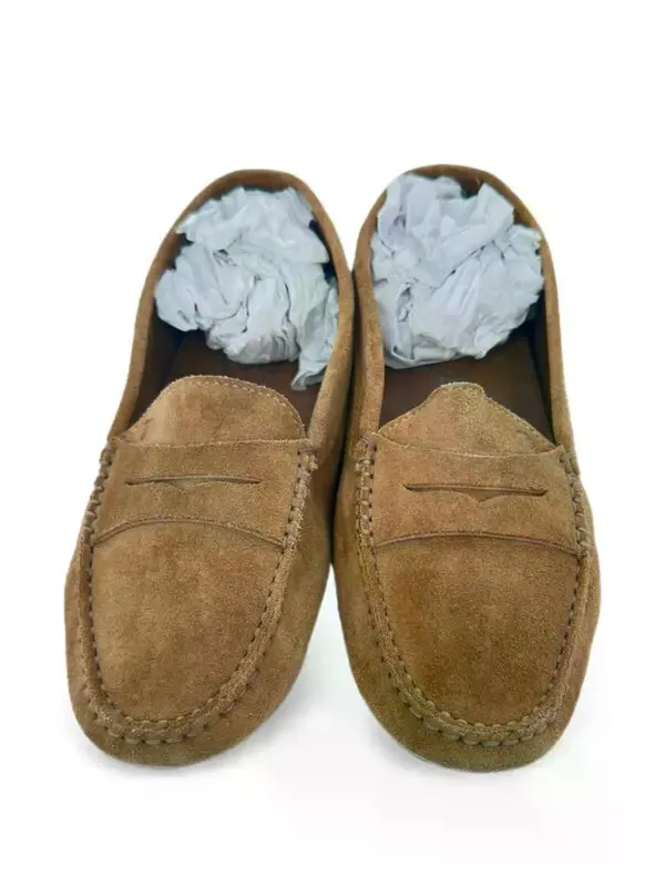 TOD'S Slip-on Style Suede Loafers