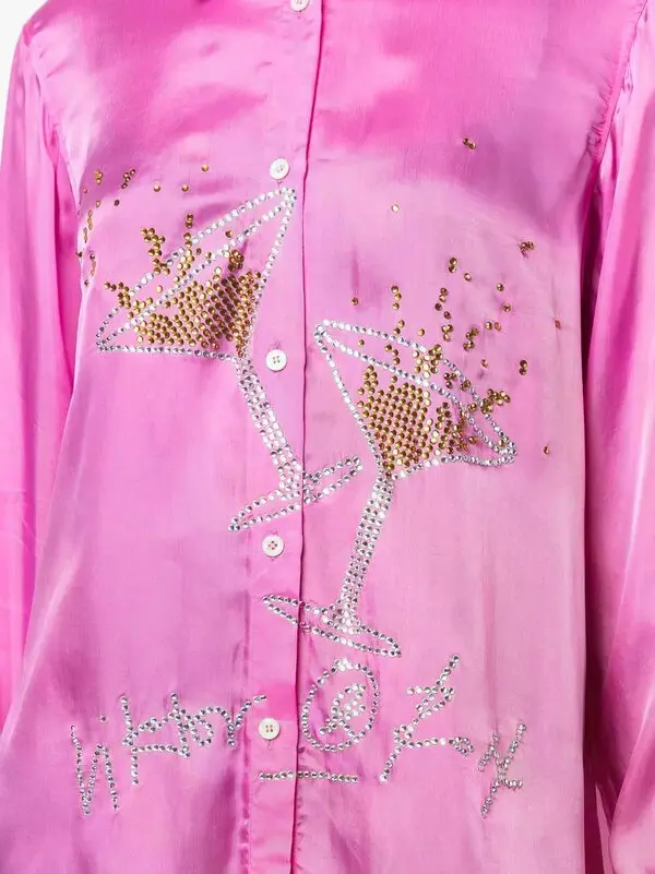 Viktor & Rolf Business Affairs Crystal- Embellished Shirt