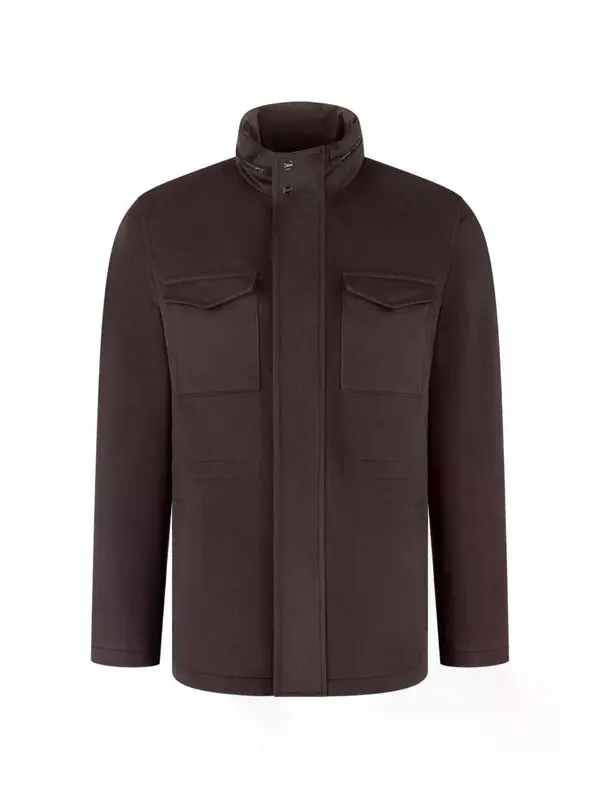 Herno High-neck Pocket-detail Jacket