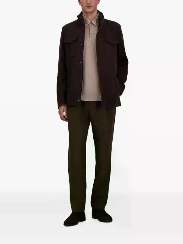 Herno High-neck Pocket-detail Jacket