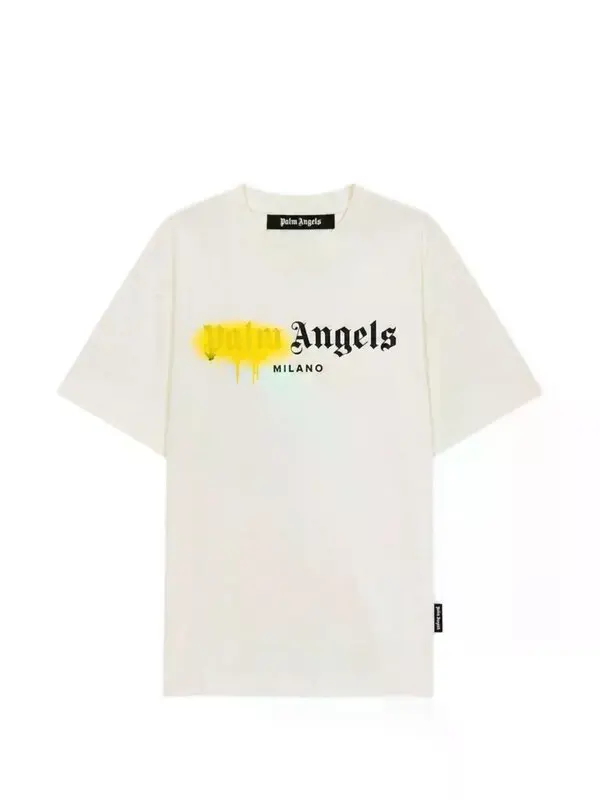 Palm Angels Spray City Milan T-shirt - Neutrals