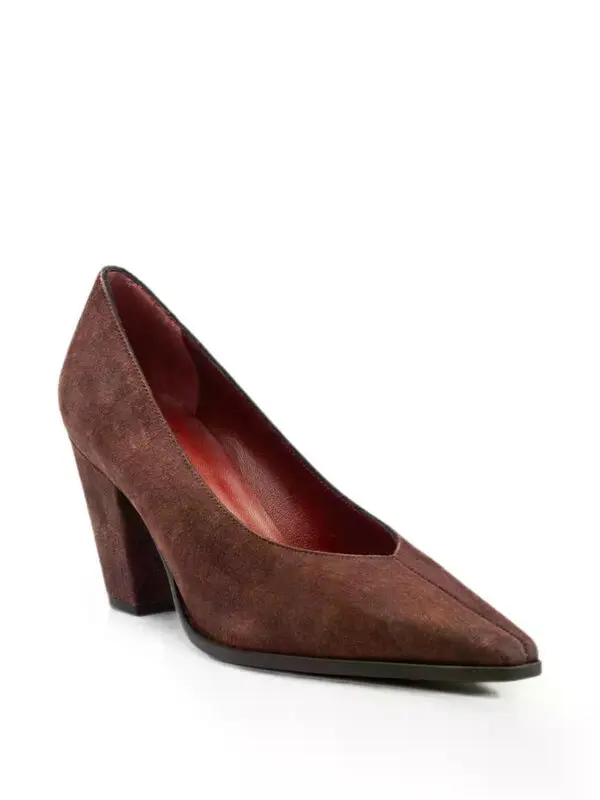 FESTA MILANO Tapered-toe Block Heel Pumps