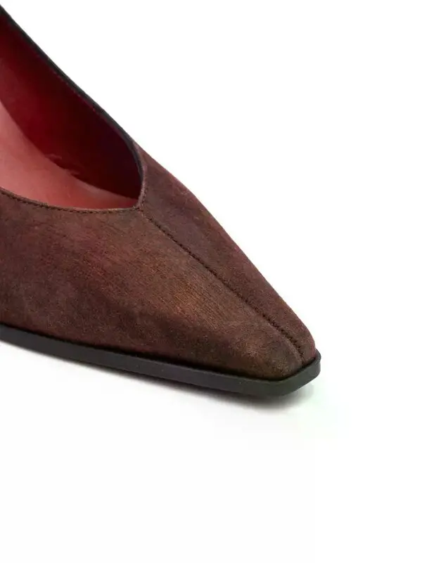 FESTA MILANO Tapered-toe Block Heel Pumps