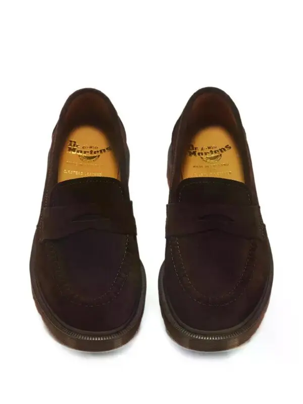 Dr. Martens Suede Penny Loafers