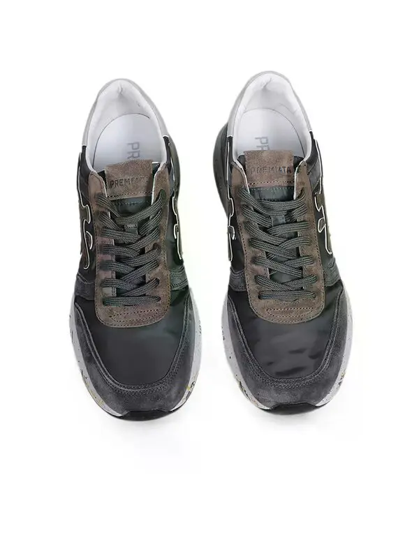 Premiata Mick Logo-patch Sneakers