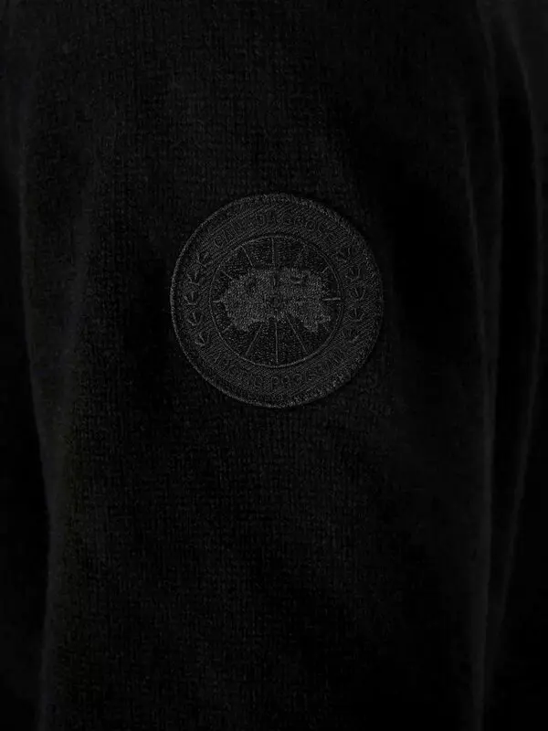 Canada Goose Logo-patch V-neck Sweater