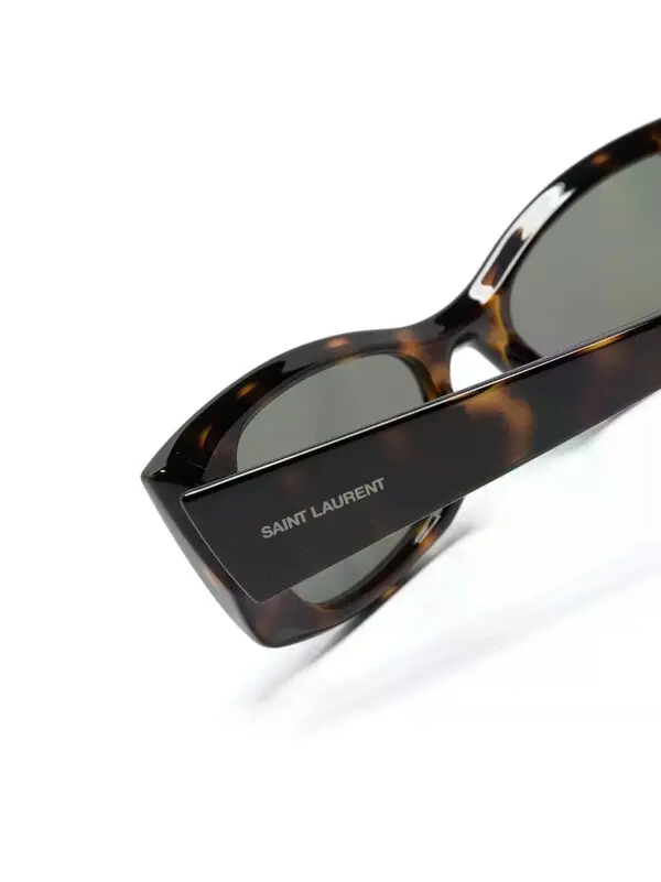 Saint Laurent Logo-engraved Cat-eye-frame Sunglasses
