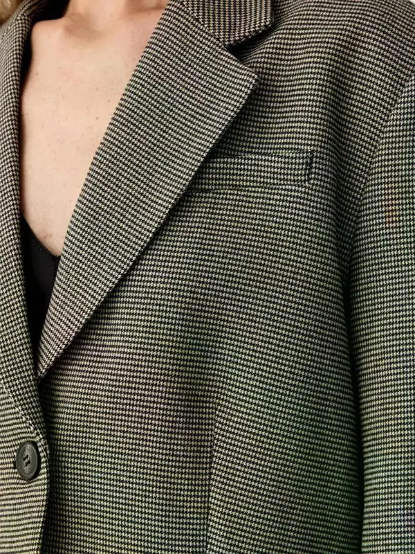 GESTUZ Houndstooth Cropped Blazer