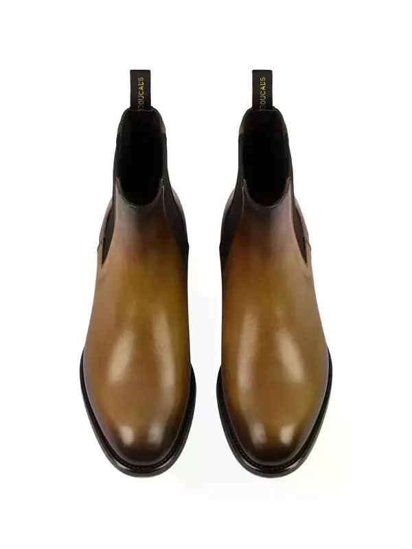 DOUCAL'S Leather Chelsea Boots