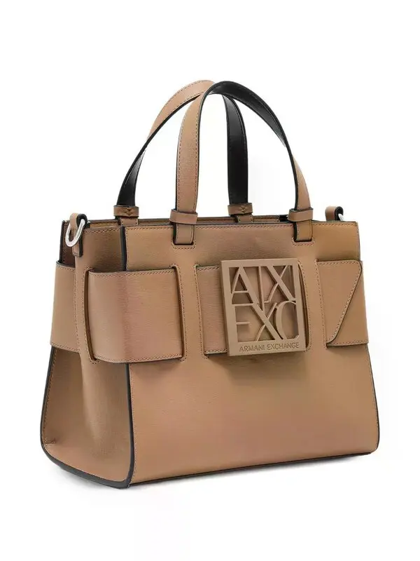 Armani Exchange Logo-plaque Tote Bag