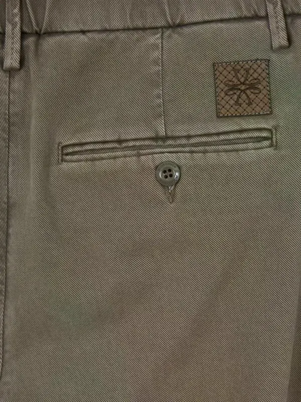 Jacob Cohen Logo-patch Cotton Trousers