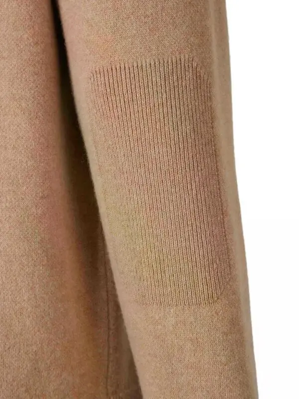 Canali Zip-up Elbow-patch Sweater