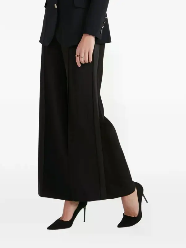 TEMPERLEY LONDON Nyx Satin-trimmed Trousers