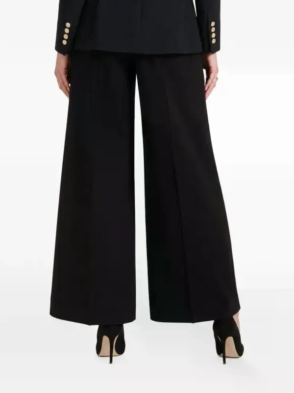 TEMPERLEY LONDON Nyx Satin-trimmed Trousers