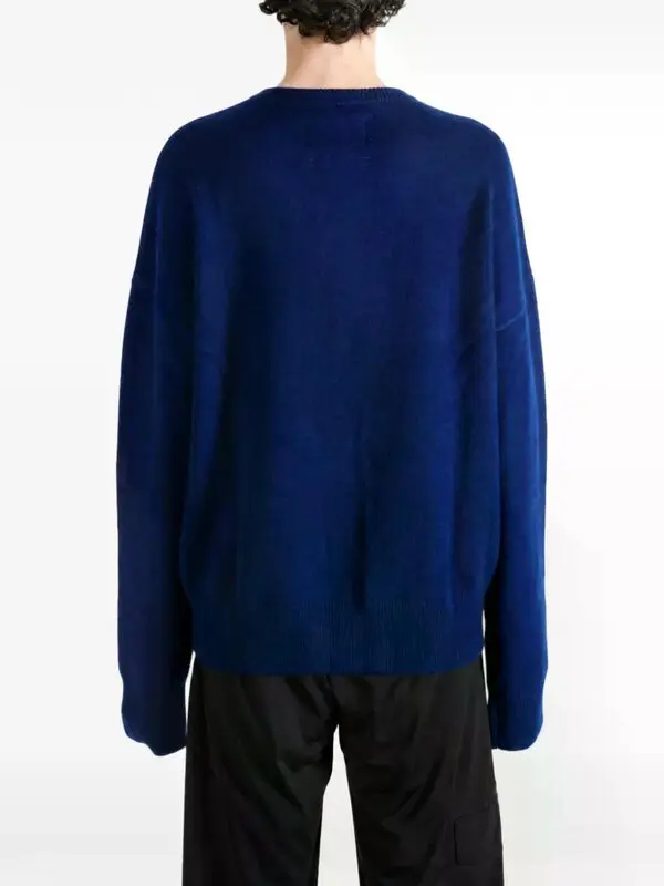 Extreme Cashmere Quarter-zip Dropped-shoulder Sweater