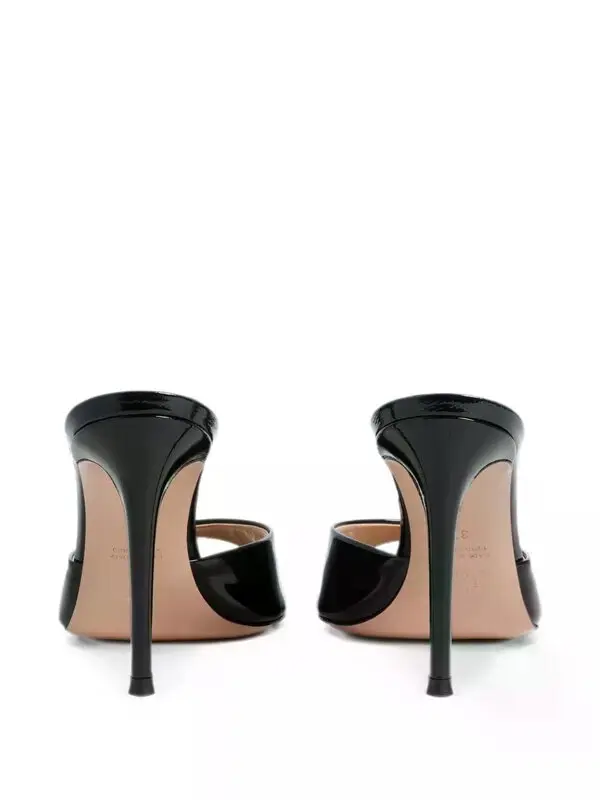 Roberto Festa Patent Leather Heeled Sandals