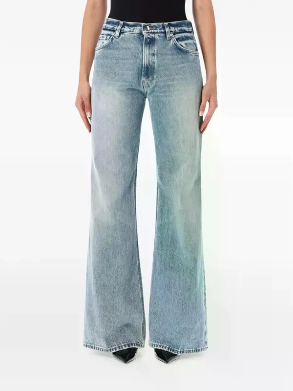 HAIKURE Clara Belt-loop Jeans - Blue
