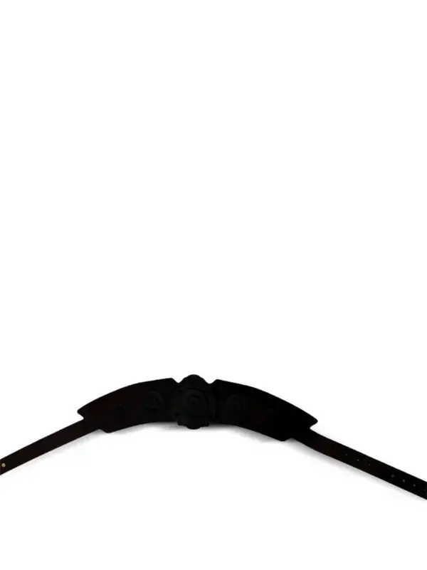Saint Laurent Shield Stud-embellished Belt
