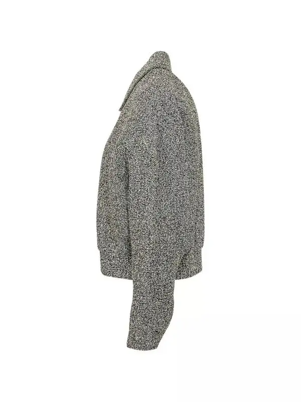 Michael Kors Cotton Blend Tweed Jacket