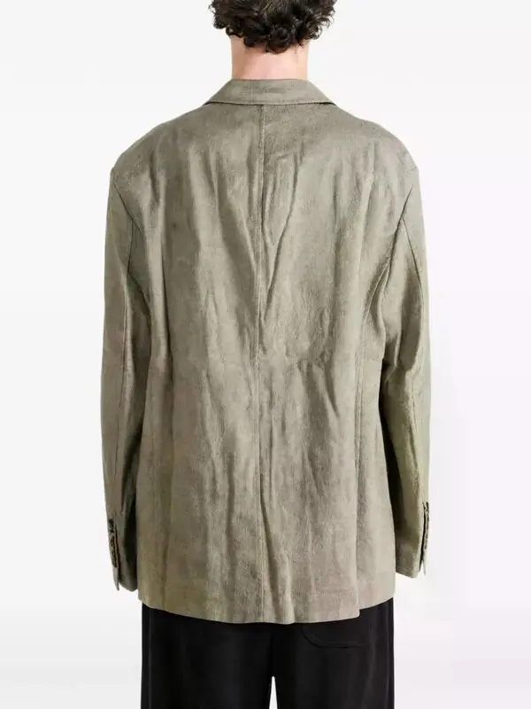 ZIGGY CHEN Notched-lapels Single-breasted Blazer