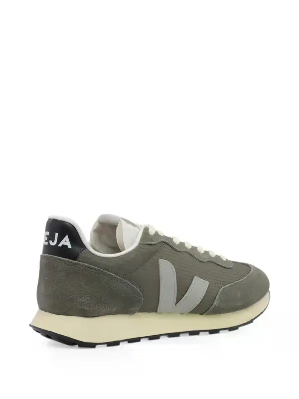 VEJA Rio Branco Ii Ripstop Kaki Oxford Black Sneakers - Grey
