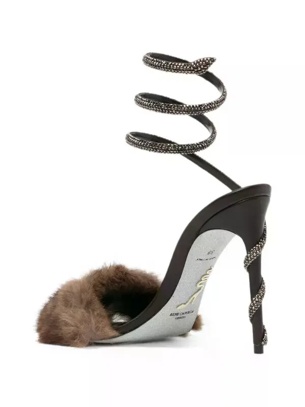 Rene Caovilla Margot Crystal-embellished Sandals