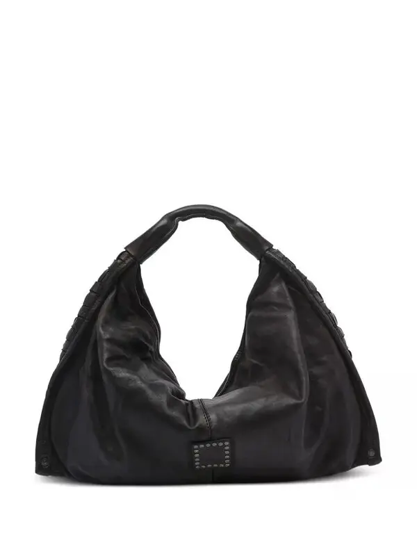 CAMPOMAGGI Atena Woven Shoulder Bag