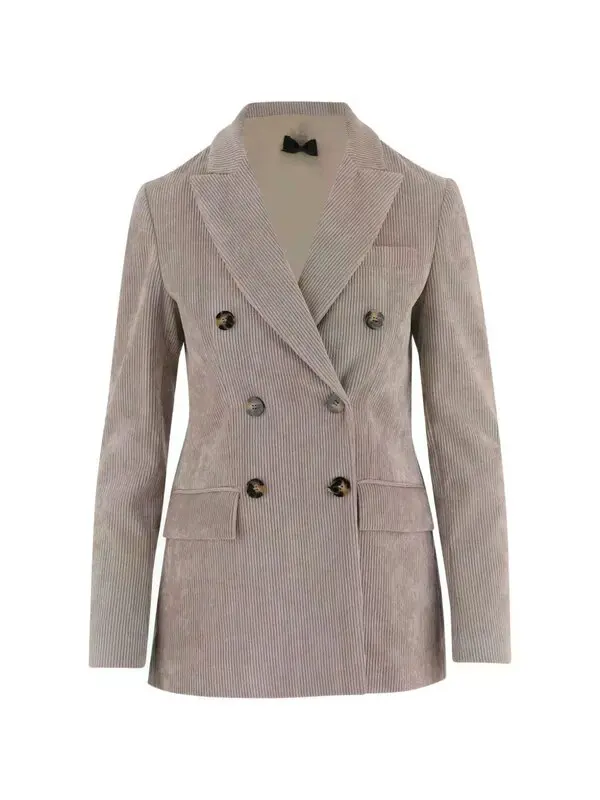 F.IT Double-breasted Corduroy Blazer