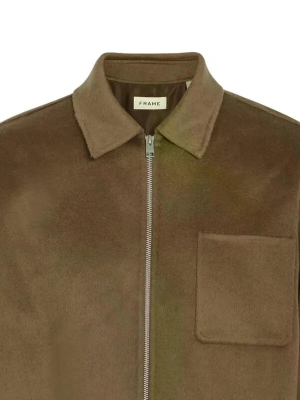 FRAME Patch-pocket Shirt Jacket