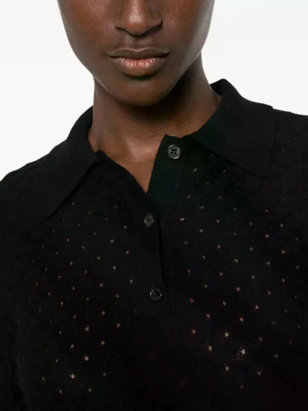 Missoni Pointelle Knit Polo Shirt