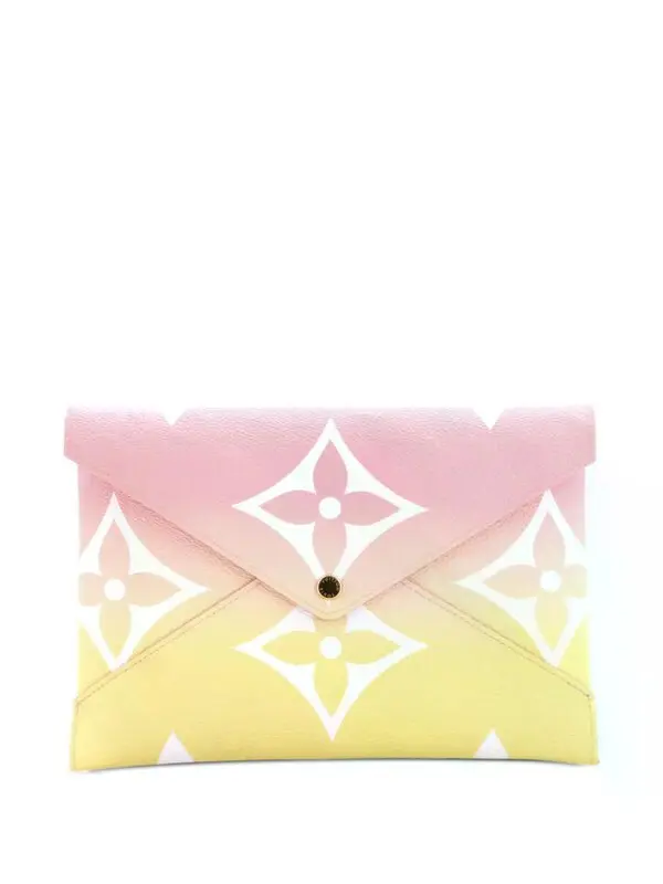 LOUIS VUITTON Kirigami Pochette The Pool Monogram Giant Gm Pouch - Pink