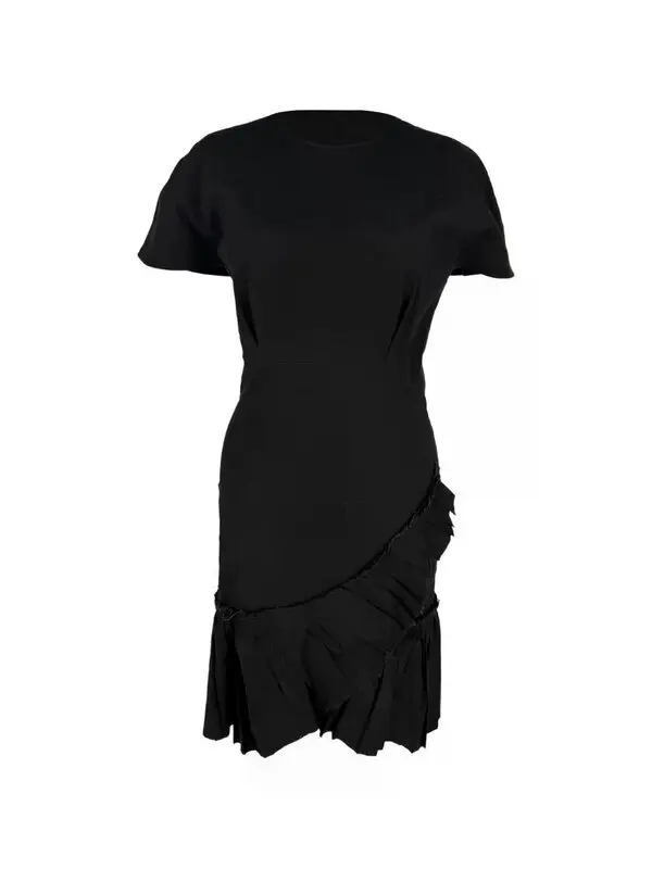 ISABEL MARANT VINTAGE Rimba Pleated Mini Dress - Black