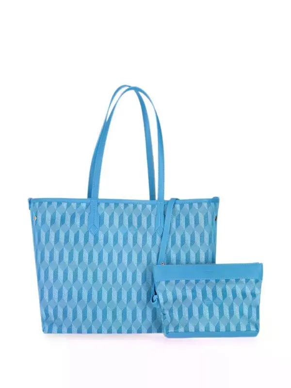 AU DEPART Geometric-jacquard Tote Bag