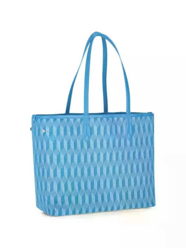 AU DEPART Geometric-jacquard Tote Bag