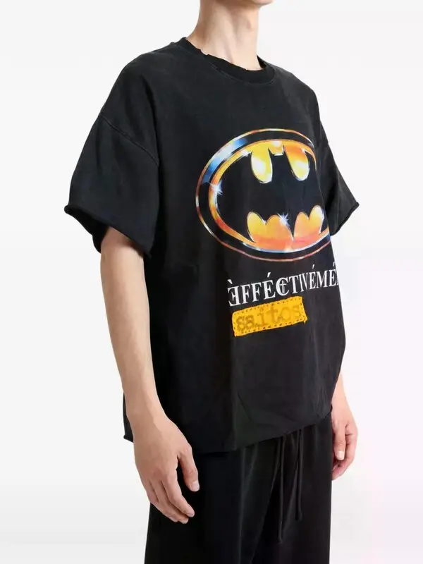 SAITOS Batman Patch-detail T-shirt