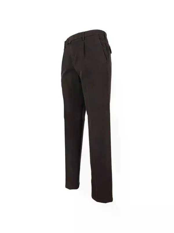 BRIGLIA 1949 Pleated Detail Straight-leg Trousers