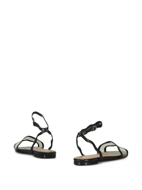 Red Valentino Wavy-strap Transparent Sandals
