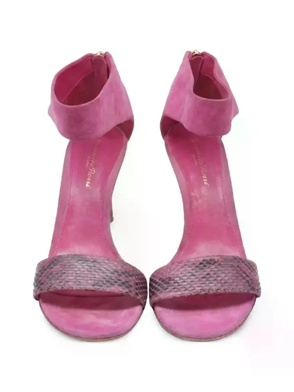 GIANVITO ROSSI Ankle Strap Stiletto Sandals