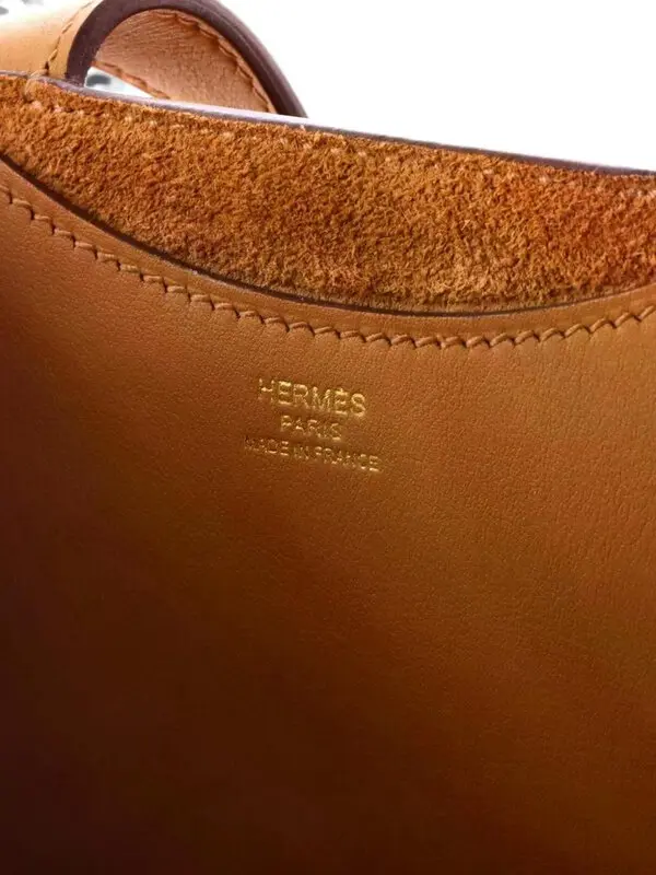 Hermès In-the-loop Bag Clemence With Swift 18 Bucket Bag