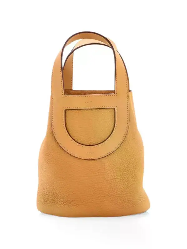 Hermès In-the-loop Bag Clemence With Swift 18 Bucket Bag - Brown