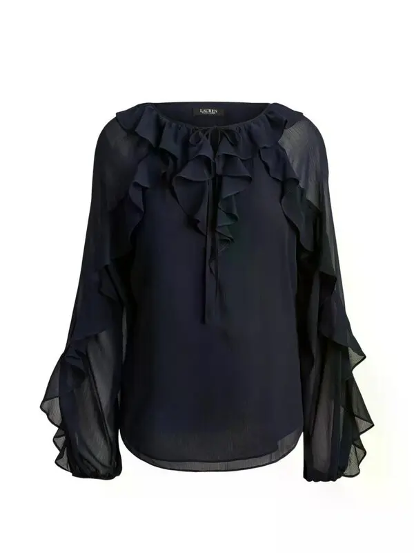 Ralph Lauren Ruffled-sleeve Blouse