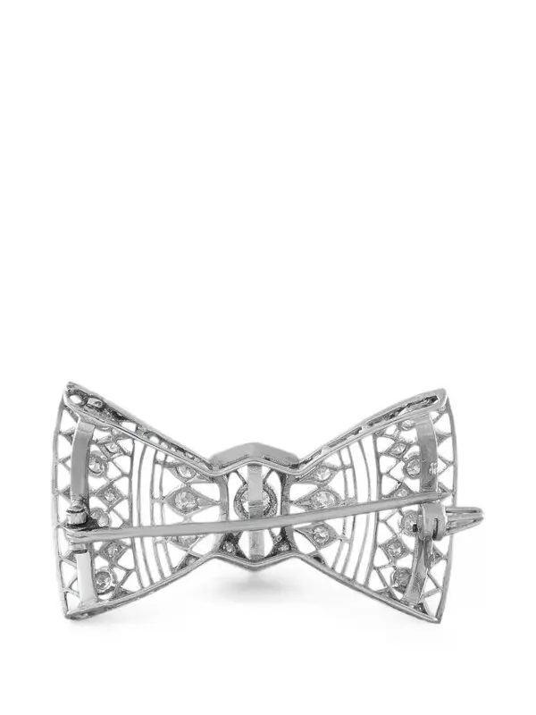 LB EXCLUSIVE Belle Epoque Diamond Bow Brooch