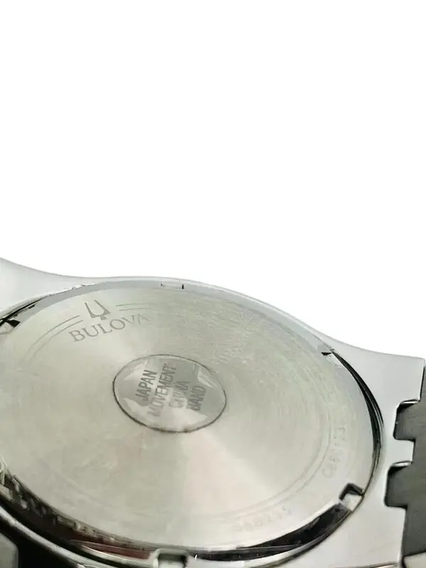 Bulova Swarovski Crystal-embellished Stainless Steel Watch