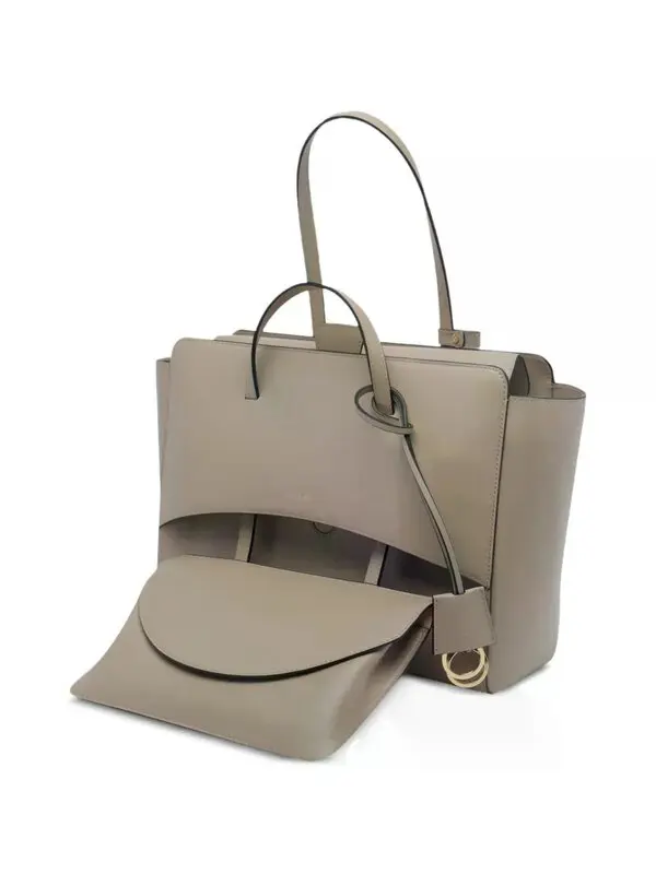 HIDESINS Medium Flap Premiere Leather Tote Bag