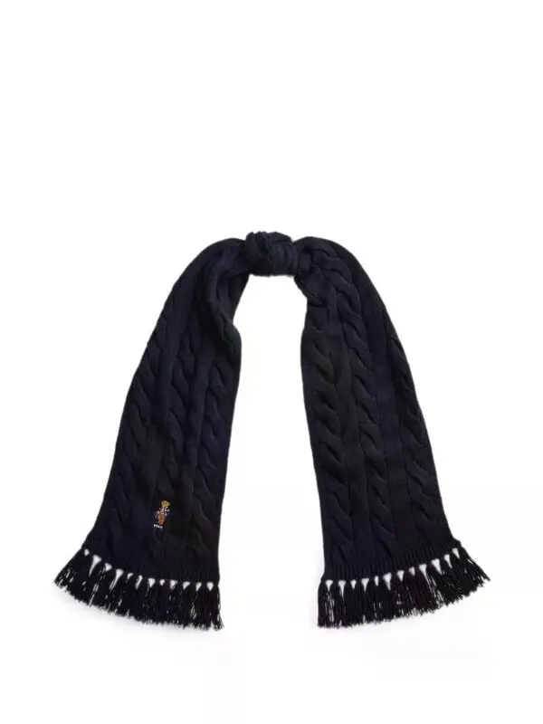 Polo Ralph Lauren Polo Bear Cable-knit Scarf