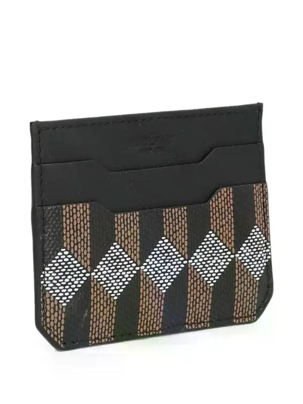 AU DEPART Monogram-print Card Holder