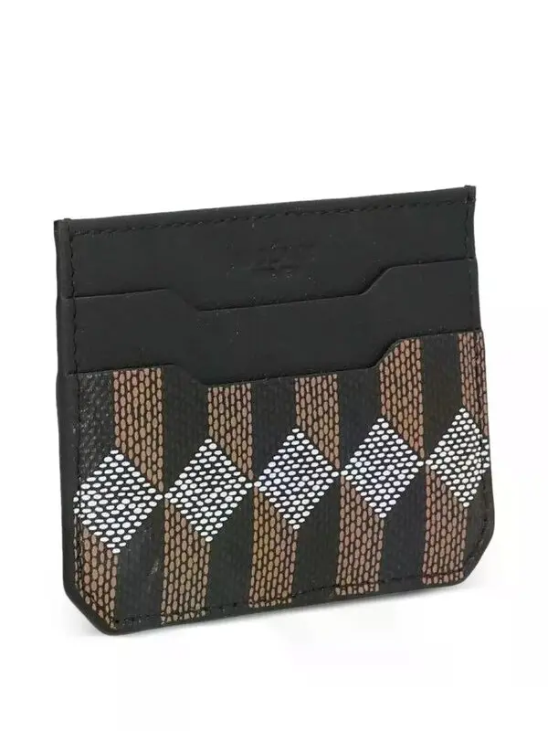AU DEPART Monogram-print Card Holder