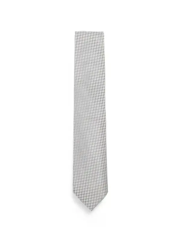 TOM FORD Net-pattern Satin Neck Tie